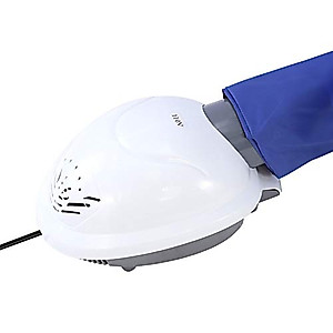 Portable Clothes Dryer, Blue Mini Folding Ventless Electric Air Clothes Dryer Bag Folding Fast Drying Machine with Heater 110V US Plug