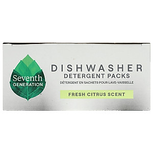 SEVENTH GENERATION Power Plus Auto Dish Detergent 15 Count, 7.9 OZ
