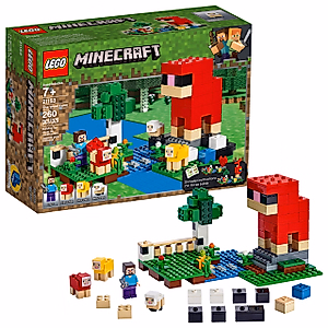 LEGO Minecraft The Wool Farm 21153 Building Kit (260 Pieces)
