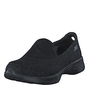 Skechers Performance Women's Go Walk 4 Propel Walking Shoe,Black,7.5 M US