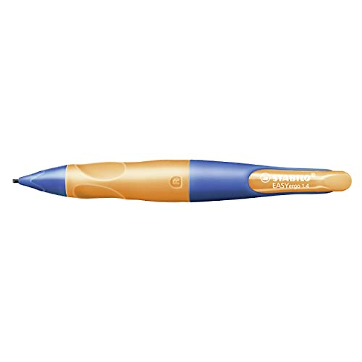 STABILO Ergonomic Mechanical Pencil EASYergo - Right-Handed - Ultramarine/Neon Orange