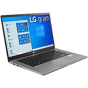 LG Gram Laptop: 10th Gen Core i7-1065G7, 256GB SSD, 8GB RAM, 14" Full HD IPS Display, Thunderbolt 3 - 14Z90N (2020)
