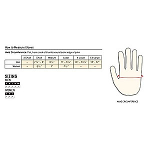 Carhartt mens Insulated Grain Leather Work With Safety Cuff Cold Weather Gloves, Brown, Large US