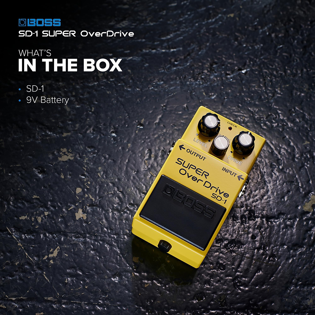 Boss SD-1 Super Overdrive Pedal