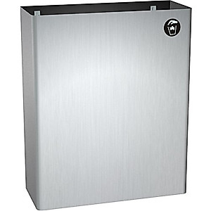 ASI 0828 Surface Mounted Medium Capacity Waste Receptacle