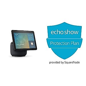 Echo Show 10 Bundle with 2-Year Protection Plan