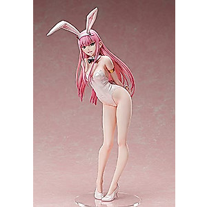 FREEing Darling in The Franxx: Zero Two (Bunny Ver. 2nd) 1:4 Scale PVC Figure,Multicolor