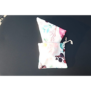 Baby Carseat Cover with Carrying Pouch Nursing/Breastfeeding 3 in 1 Multi-Use Extra Soft Floral Car Seat Canopy Baby Shower/New Moms and Dads