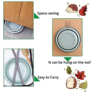 Hedgehog Supplies Hedgehog Bath Kit Plastic Foldable Hedgehog Bathtub, Hedgehog Nail Clippers, 2PCS Bathing Brush, Bath Towel, Pet Guinea Pig Bath for Small Animal