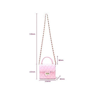 Pinky Family Fashion Kids Purse Girls Toddler Handbags PU Leather Cross-body Bags Gifts for Girls