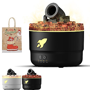 Cannonmist Aromatherapy Humidifier, 2024 Best Vapor Cannon Humidifier, Cannon Blast Turret Humidifier Silent Diffuser with 7 Colors, Cannon Blast Aroma Humidifier for Bedroom