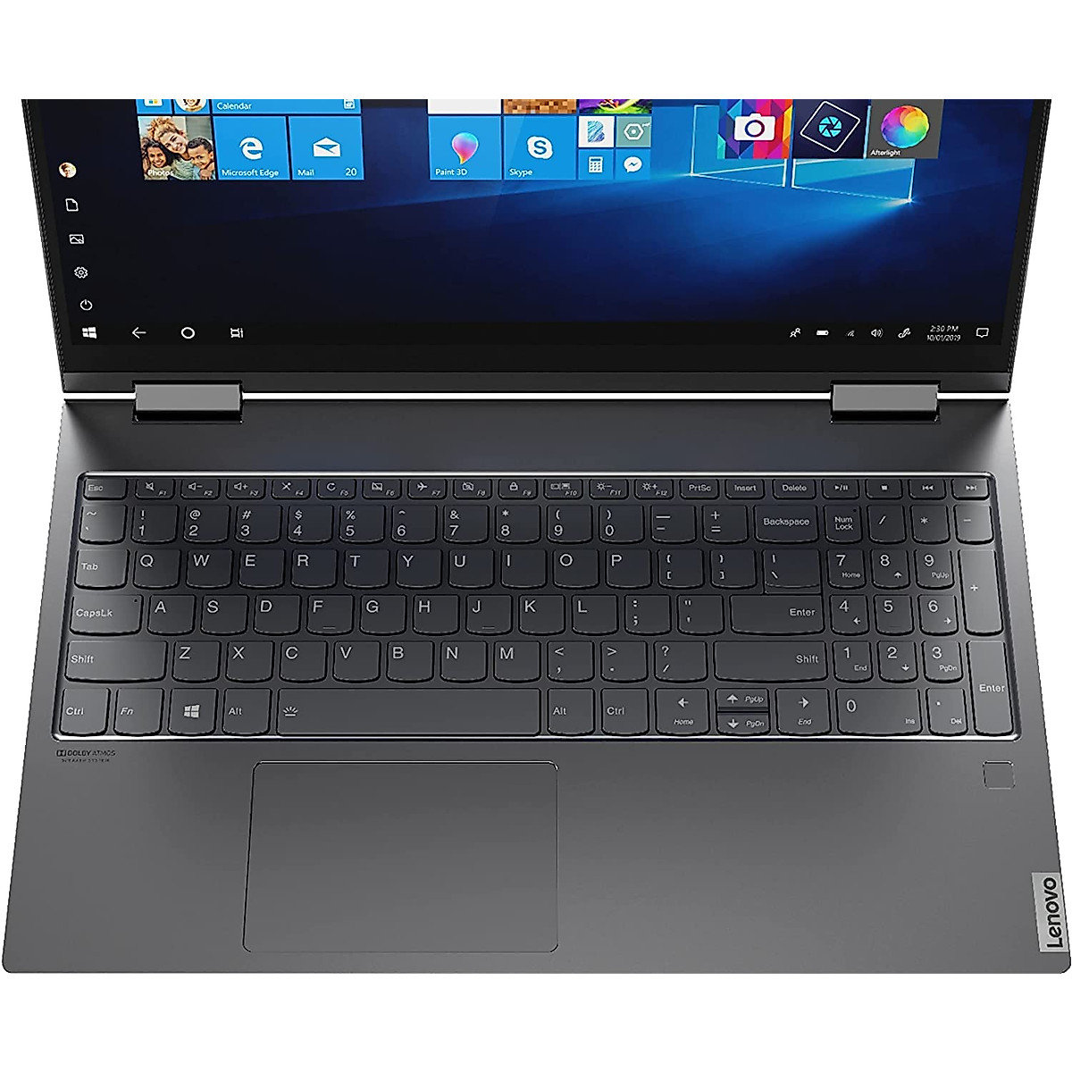 Lenovo Yoga C740 2-in-1 Laptop, 15.6" Full HD Touchscreen, Intel Core i5-10210U Quad-Core Processor, 8GB RAM, 1TB PCIe SSD, Backlit Keyboard, Wi-Fi, Windows 10 Home, Grey