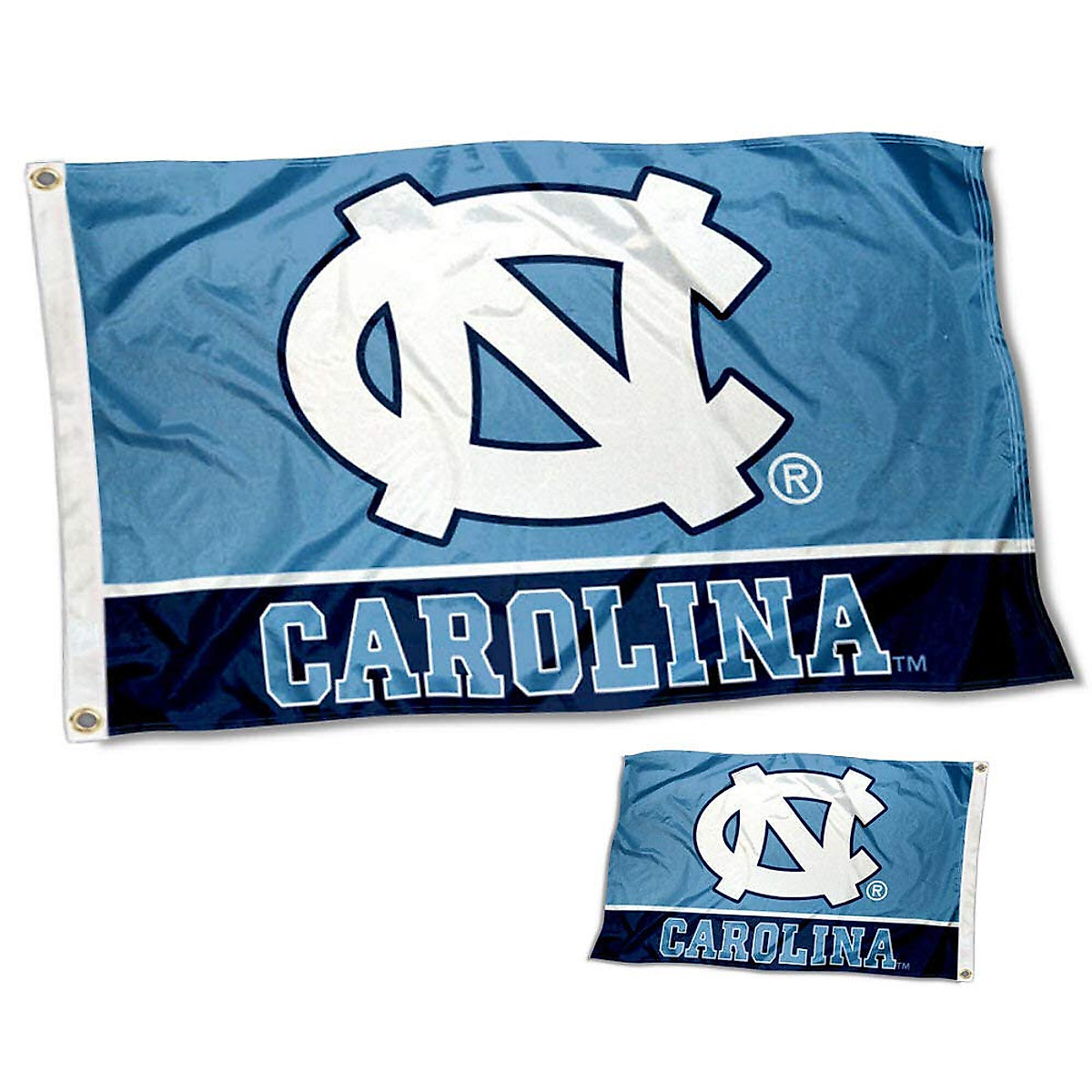 College Flags & Banners Co. North Carolina Tar Heels Double Sided Flag