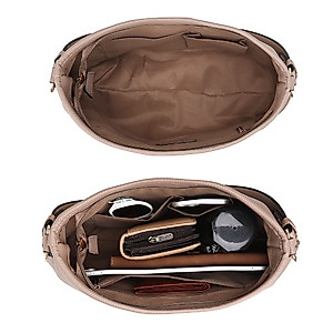 Montana West Soft Hobo Bags for Women Purses and Handbags Top Handle Shoulder Bags with Adjustable Guitar Strap MWC-085BKH