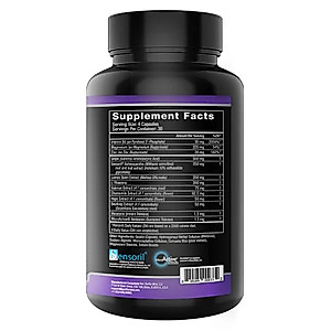 Gorilla Dream Sleep Supplement (120 Capsules) - Nootropic Infused Comprehensive Sleep & Recovery Supplement - GABA, Melatonin, Valerian Root, Magnesium, L-Theanine, Sensoril, Ashwagandha & More