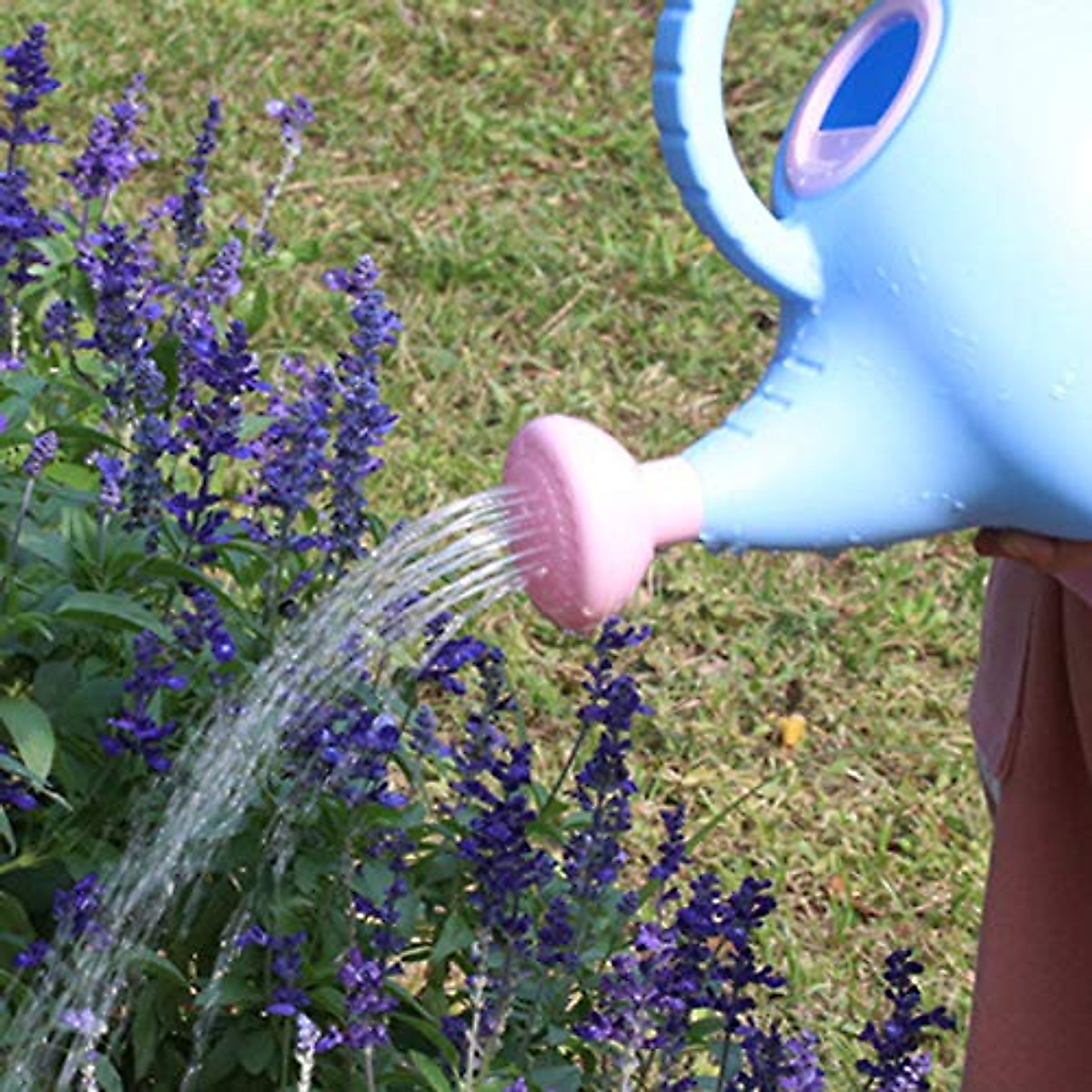 Opla3ofx Elephant Shape Lovely Watering Sprayer, Modern Small Water Cans Indoor Watering Can for House Bonsai Plants, Indoor Plant Spray Bottle for Garden, Plants, Cleaning Pink Blue