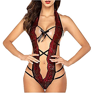 lingerie for women for sex naughty play couples sex items for couples kinky lingerie sex stuff for couples kinky bsdm sets for couples sex kinky sex accessories for adults couples kinky play A327 (Red,Large)
