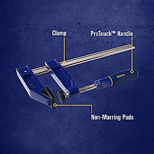 IRWIN Tools Record Passive Lock Bar Clamp, 12-inch (223212)