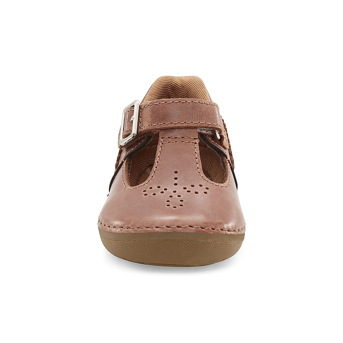 Stride Rite Baby Girls SM Lucianne Dress Shoe, Sierra, 3 Infant