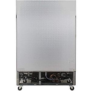 KoolMore - RIF-2D--SS 54" 2 Door Stainless Steel Upright Commercial Reach-in Freezer - 47 cu. ft (RIF-2D-SS)