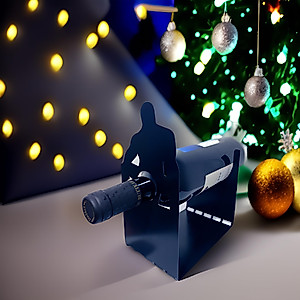 Tabletop Wine Holder Wine Bottle Racks , Funny Decoration Table Centerpiece Wine Display Stand, Freestanding Wine Storage for Kitchen Home Bar