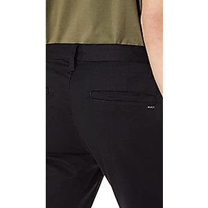 RVCA Men's Weekend Stretch Chino Pant, Black, 32