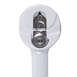 Joseph Joseph Can-Do Plus Compact Can Opener Manual Easy Twist Pull Tab Stainless Steel Portable Space-Saving, White