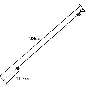 Anndason 4 Pcs Sofa Recliner Replacement Parts Cable with D-Ring Release Pull Handles
