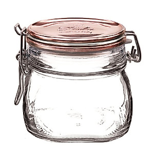Bormioli Rocco Metallic Collection - Fido Jar - 0.5L (17 oz.) - Copper