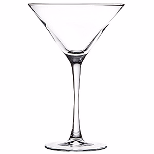 Cardinal Cocktail/Martini Glass Clear, 7.5 oz., 4.5" Top Diameter x 3" Bottom Diameter x 6.75" Height, 12/Case