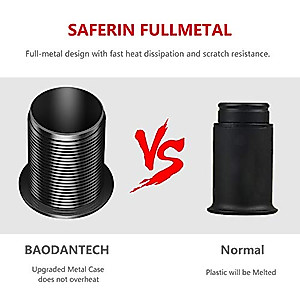 Quick Charge 3.0 Car Charger, 12V/24V 35W QC3.0/2.0 USB Charger Socket, 3 USB Charger Socket Power Outlet Fast Charge with Wire Fuse Aluminum Car Boat Marine ATV Bus Truck Golf Cart and More(Black