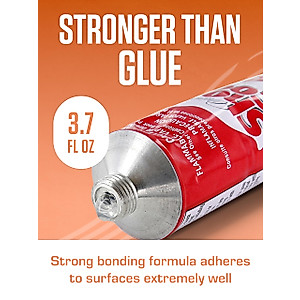 SOF SOLE Original Shoe Goo - 3.7 fl oz Tube - Clear Shoe Glue - Repairs Soles, Heels, Patches Small Holes - Bonds on Contact, Dries Within 24 Hrs, Waterproof - Works on Leather, Rubber, Vinyl, Canvas