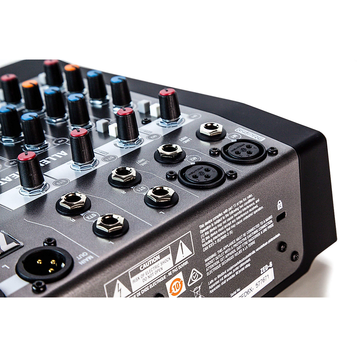 ZED-6 6-Channel Analog Mixer (Renewed)
