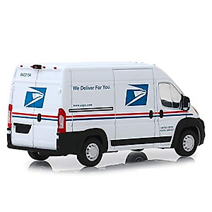 Greenlight 86154 1: 43 2018 Ram Promaster 2500 Cargo High Roof - United States Postal Service (USPS) - New Tooling, Multi