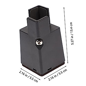 Levemolo 2pcs Desktop Desk Heavy Duty Table Legs Adjustable Bed Risers Lazy Boy Bed Riser 4 Inch Heavy Duty Heavy Duty Risers Table Leg Risers Furniture Lift Table Riser Platform Bed Base