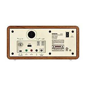 Sangean WR-16 AM/FM Bluetooth Wooden Cabinet Radio