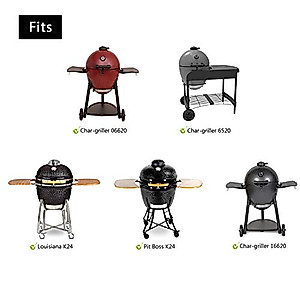 QuliMetal 19.5" 304 Stainless Steel Round Cooking Grid Grate for Akorn Kamado Ceramic Grill, Pit Boss K24, Louisiana Grills K24, Char-Griller 16620