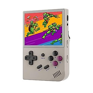 Anbernic RG35XX Retro Handheld Game Console - Dual System Linux + Garlic OS- 64Gb TF Card 6831 Built in Arcade Games - Handheld Emulator - 3.5 IPS OCA Screen 2600 Mah Battery. Plug & Play Video Games