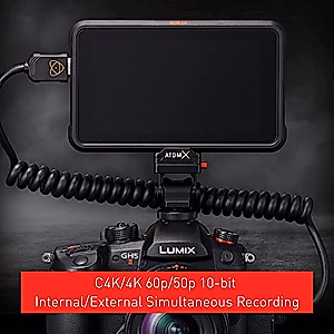 Panasonic LUMIX GH5M2, 20.3MP Mirrorless Micro Four Thirds Camera with Live Streaming, 4K 4:2:2 10-Bit Video, 5-Axis Image Stabilizer, 12-60mm F2.8-4.0 Lens with Rear Lens Cap, Gadget Bag & More