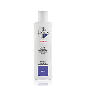 Nioxin System 6 Scalp Therapy Conditioner with Peppermint Oil, Treats Dry Scalp, Provides Moisture Control & Balance, For Bleached & Chemically Treated Hair with Progressed Thinning, 10.1 fl oz