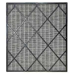 Nispira HE400 True HEPA Filter Replacement with Activated Carbon Infused Advanced Odor Lock For Shark Air Purifier 4 Fan HE401 HE402 HE405, 2 Packs