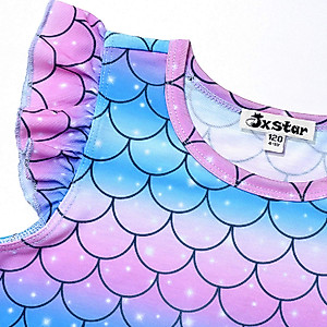 Matching American Girls&Dolls Nightgowns Mermaid Sleepwear Pajamas 18" Doll Dress,Size 6 7