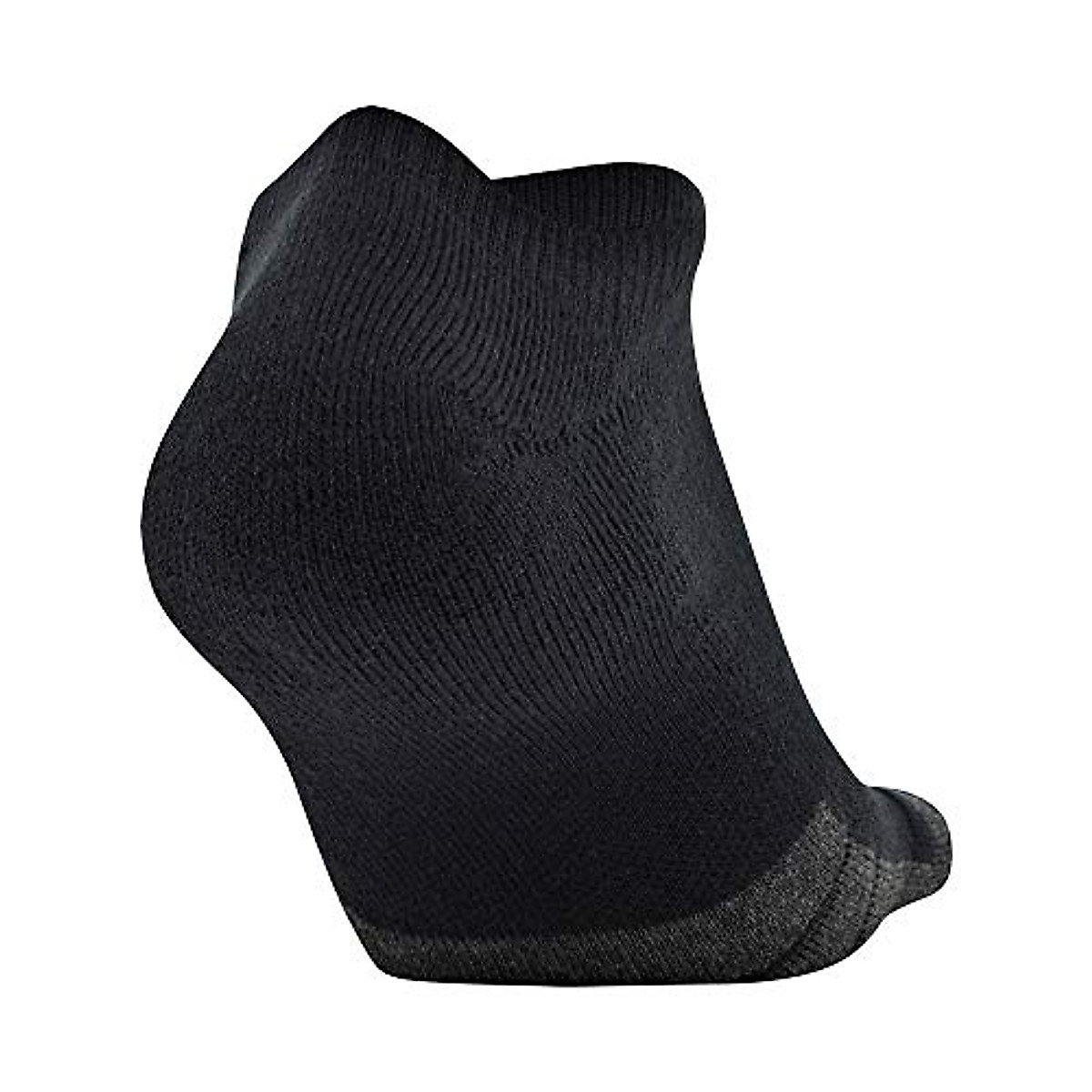 Under Armour Adult Performance Tech No Show Socks, Multipairs , Black (6-Pairs) , X-Large