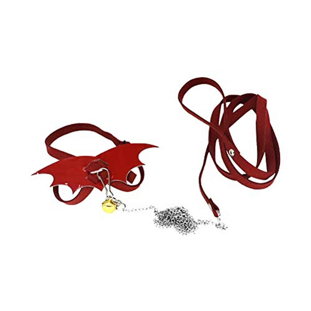 POPETPOP Turtle Wing Design Harness Strap Chest Collar Adjustable Rope Walking Control Rope Great for Turtle Reptile (Size S)