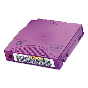 HP C7976A 1/2-Inch Ultrium LTO-6 Cartridge, MP, 2775ft, 2.5TB Native/6.25 Compressed
