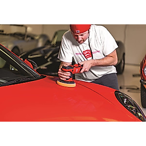 Griot's Garage G1107 G9 Orbital Starter Kit - 6" Random Orbital Kit with Liquid Wax 3-in-1 16oz, 1 - 6.5" Orange Foam Pad & 4 - PFM Wax Removal Towels