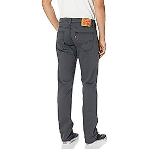 Levi's Men's 511 Slim Fit Jeans (Also Available in Big & Tall), Grey Black 3D-Stretch, 32W x 30L