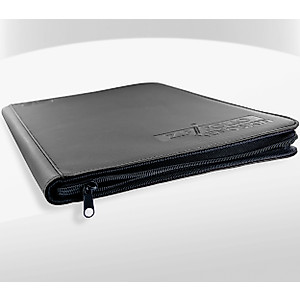 Ultimate Guard Zipfolio 360 – 18 Pocket Xenoskin Black