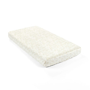 Lush Decor Garden of Flowers Soft & Plush Fitted Crib Sheet, 52"x 28", Neutral