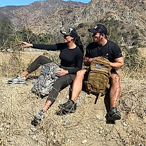 JupiterGear Tactical Military 45L MOLLE Rucksack Backpack for Backpacking Hiking Camping Trekking Hunting